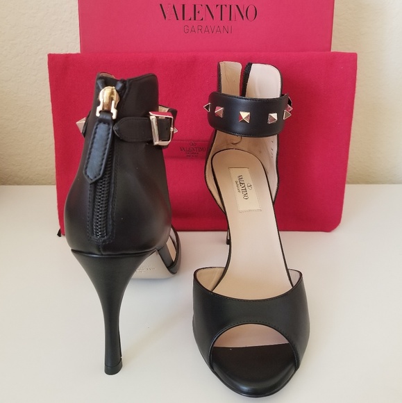 Valentino | Shoes | Valentino Rockstud Ankle Strap Heels | Poshmark
